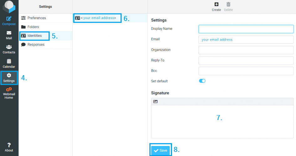 Email Signature With Roundcube Webmail Knowledgebase